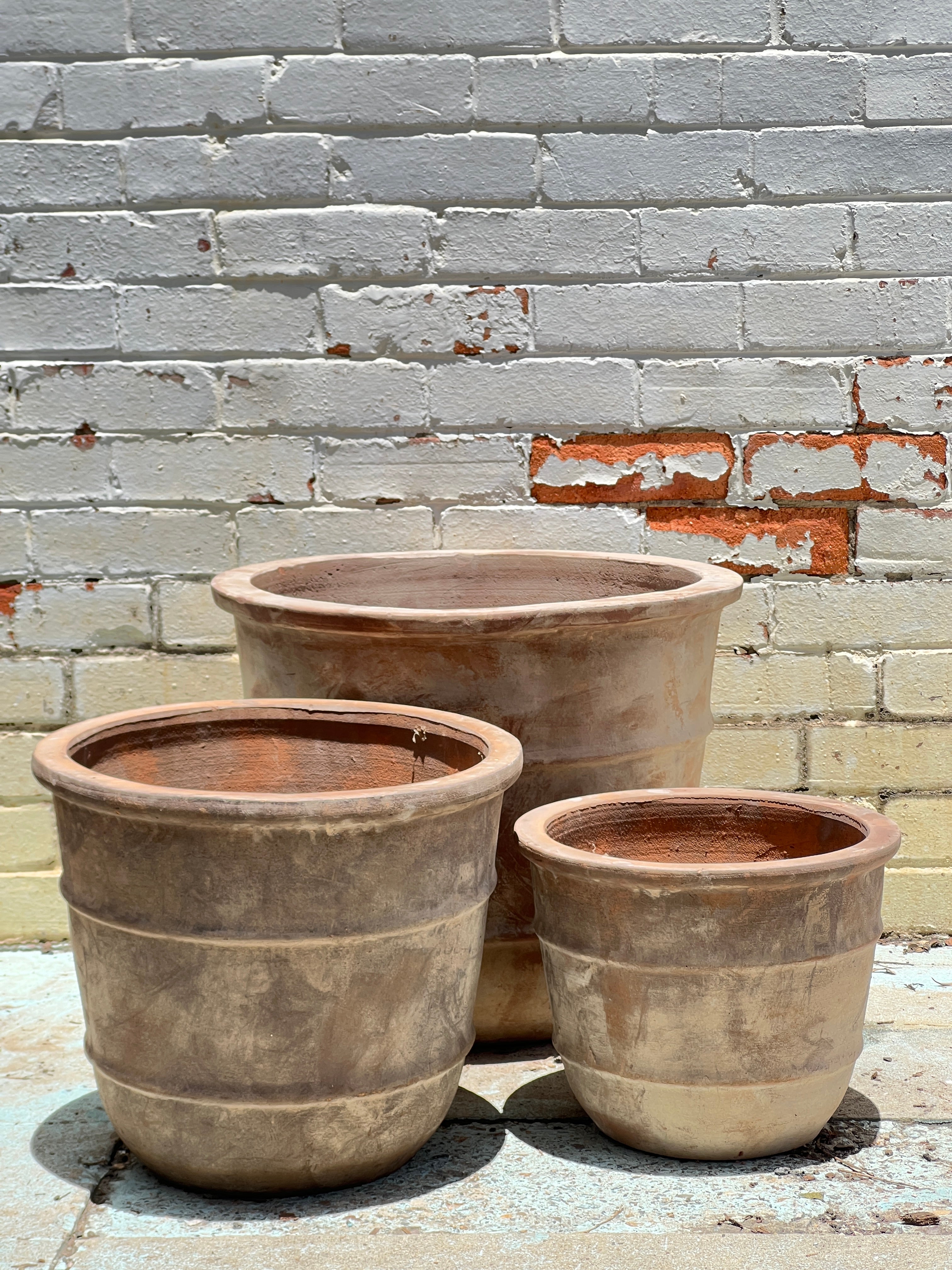 Antique Terracotta- Thimble Pot | The Borrowed Nursery
