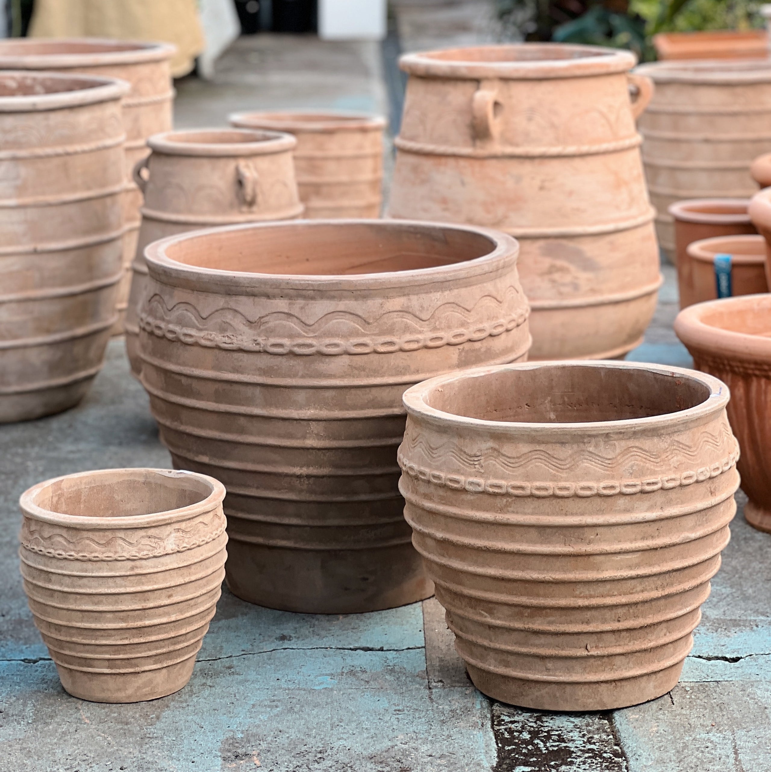 Ancient terracotta Alba Pot | The Borrowed Nursery