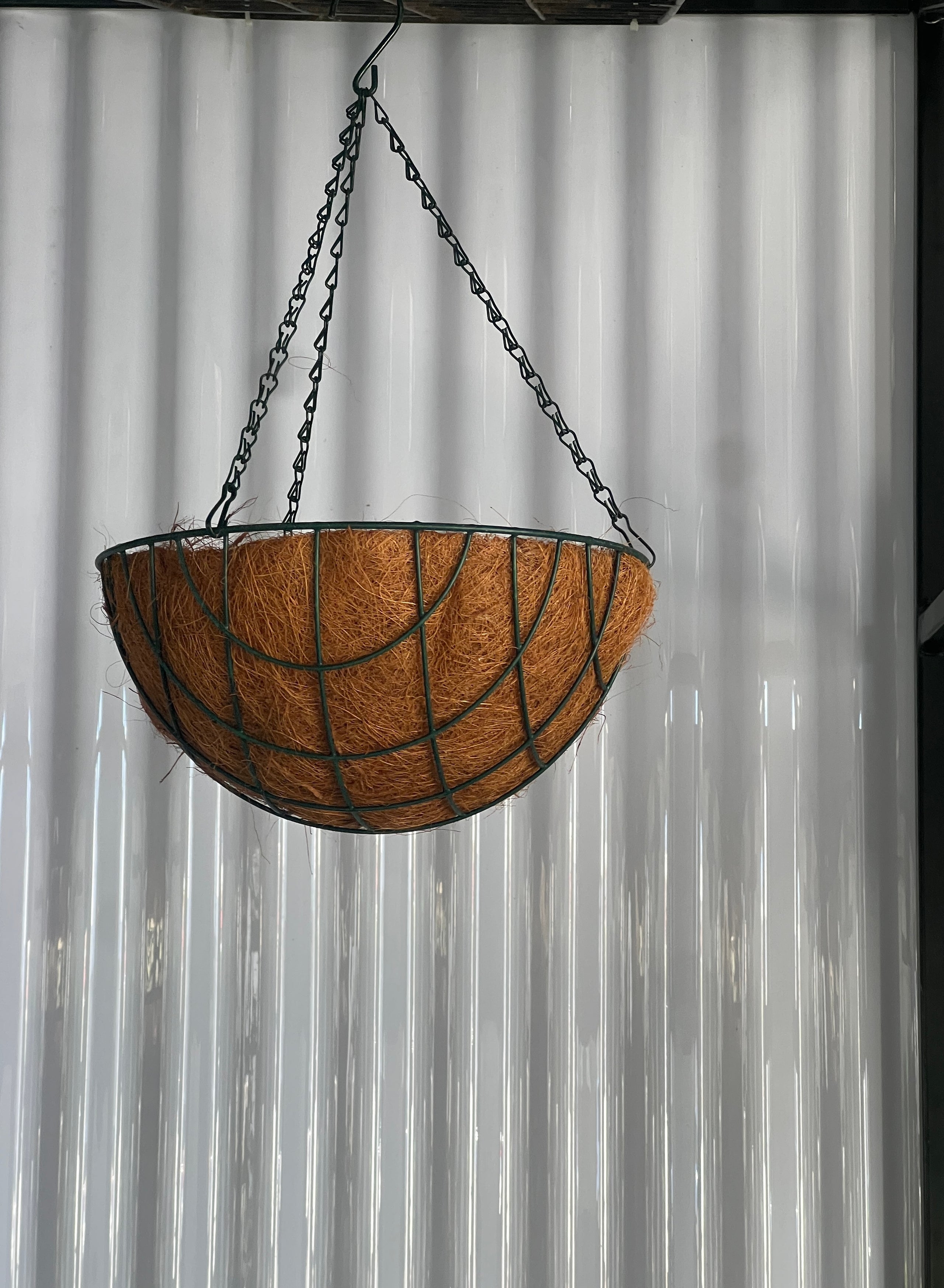 EX HIRE POTS- Wire Hanging Pot | The Borrowed Nursery