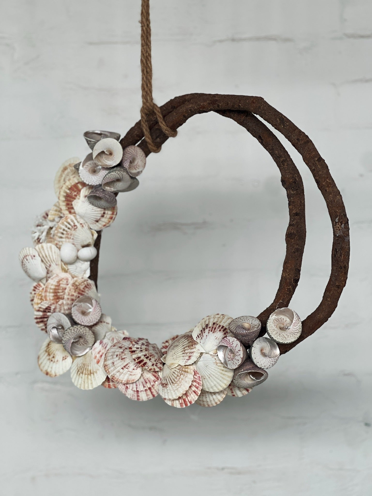 Vine Wreath- Shell | The Borrowed Nursery